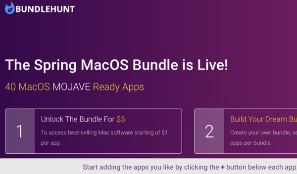 BundleHunt、Mac用アプリの選べるバンドルセット「The Spring MacOS Bundle」 | PALMFAN