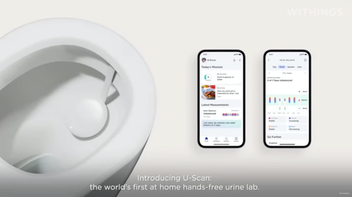 Withingsが、世界初のハンズフリー接続タイプの家庭用尿検査器「U-Scan」をアナウンス | PALMFAN