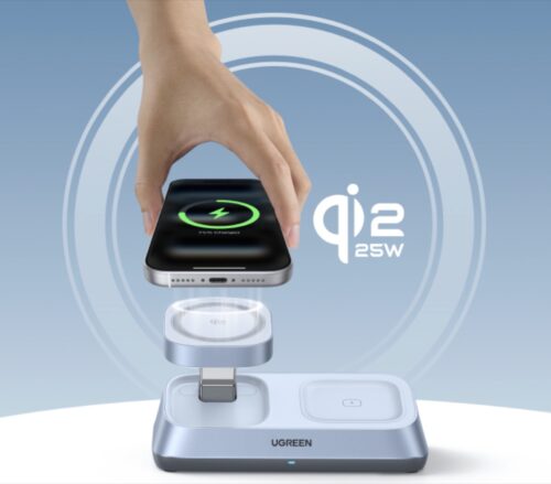 iPhone 16/17で25Wワイヤレス充電可能な「UGREEN MagFlow 25W Qi2」が25％オフ | PALMFAN